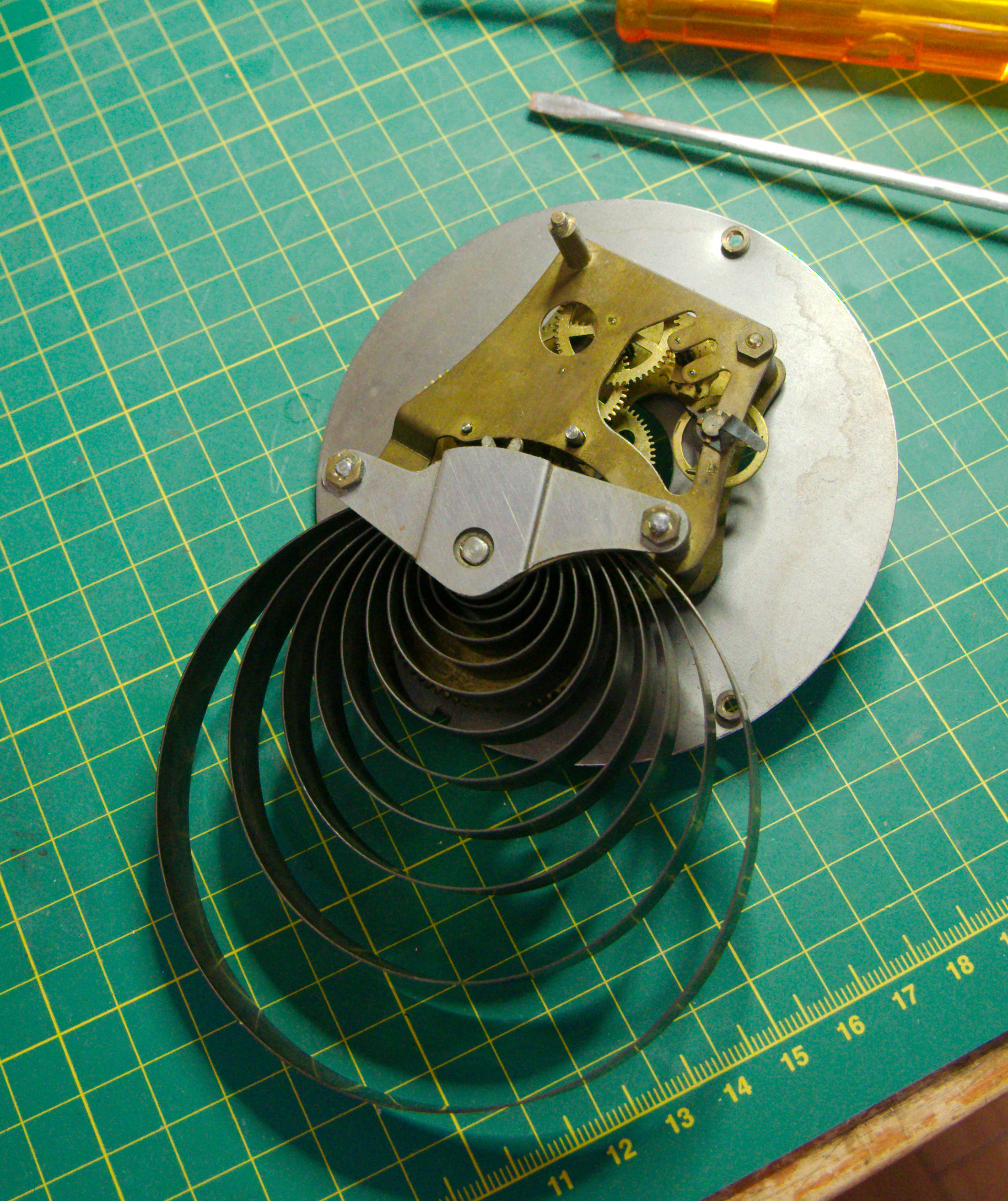 Delft clock by Forestville – Let’s take it apart and see what we have ...