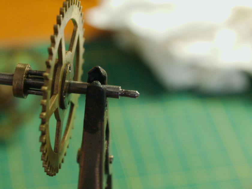 Ansonia 30-hour parlour clock with a very worn movement – Antique and ...