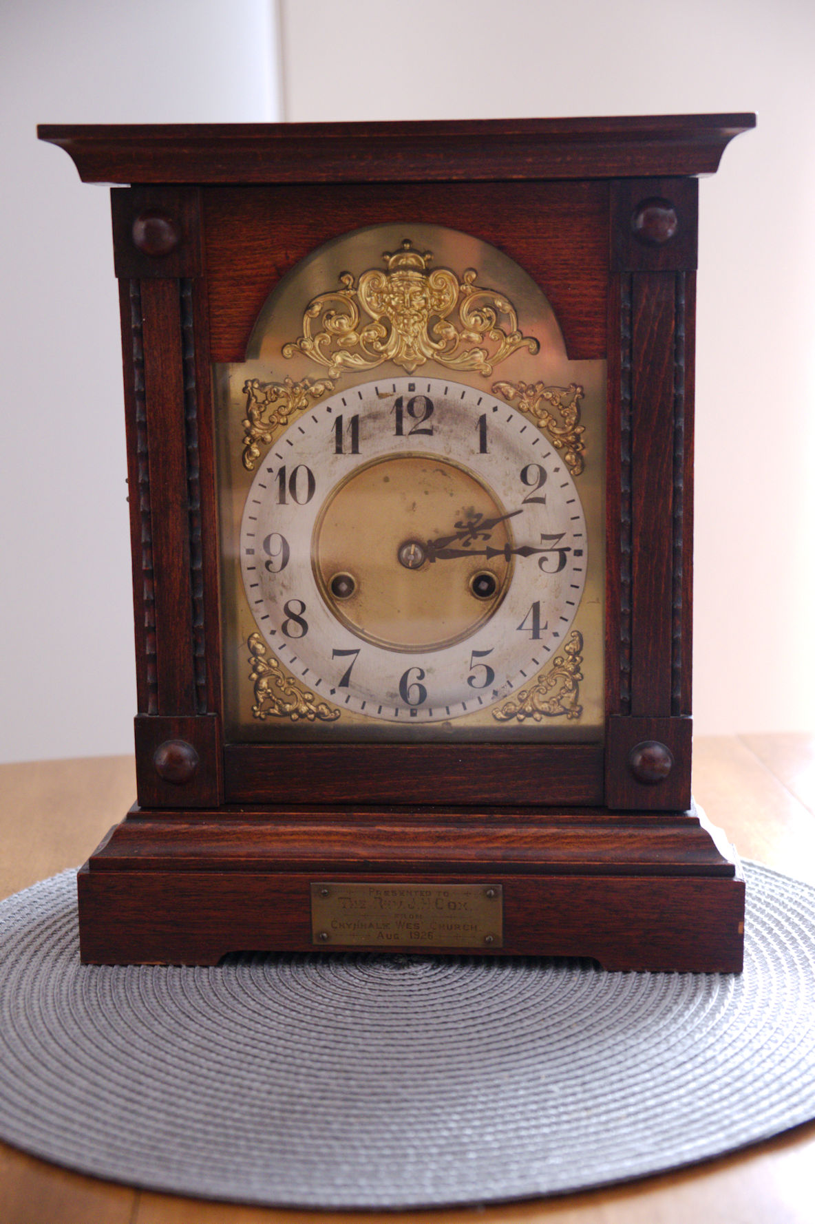 HAC mantel clock – it came without a crown – FIXED – Antique and ...
