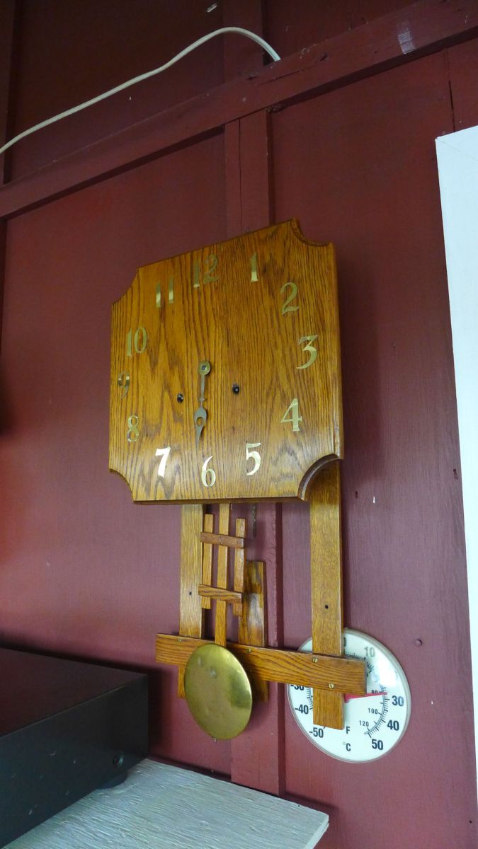 Mission style wall clock from Sessions – first look – Antique and ...