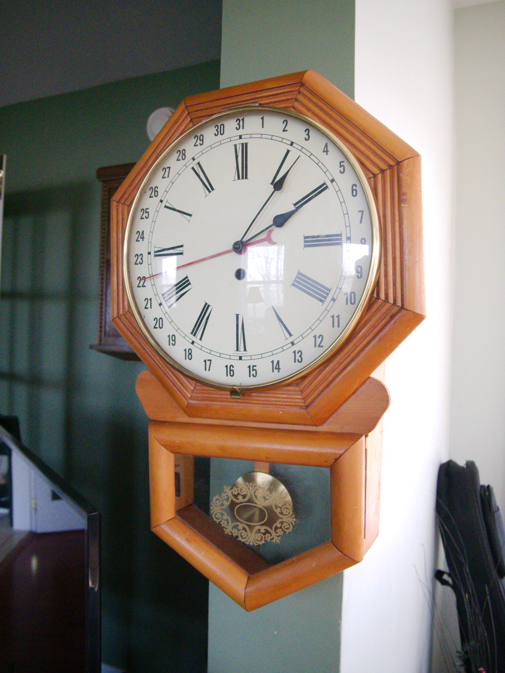 Jauch time only calendar clock – first look – Antique and Vintage ...