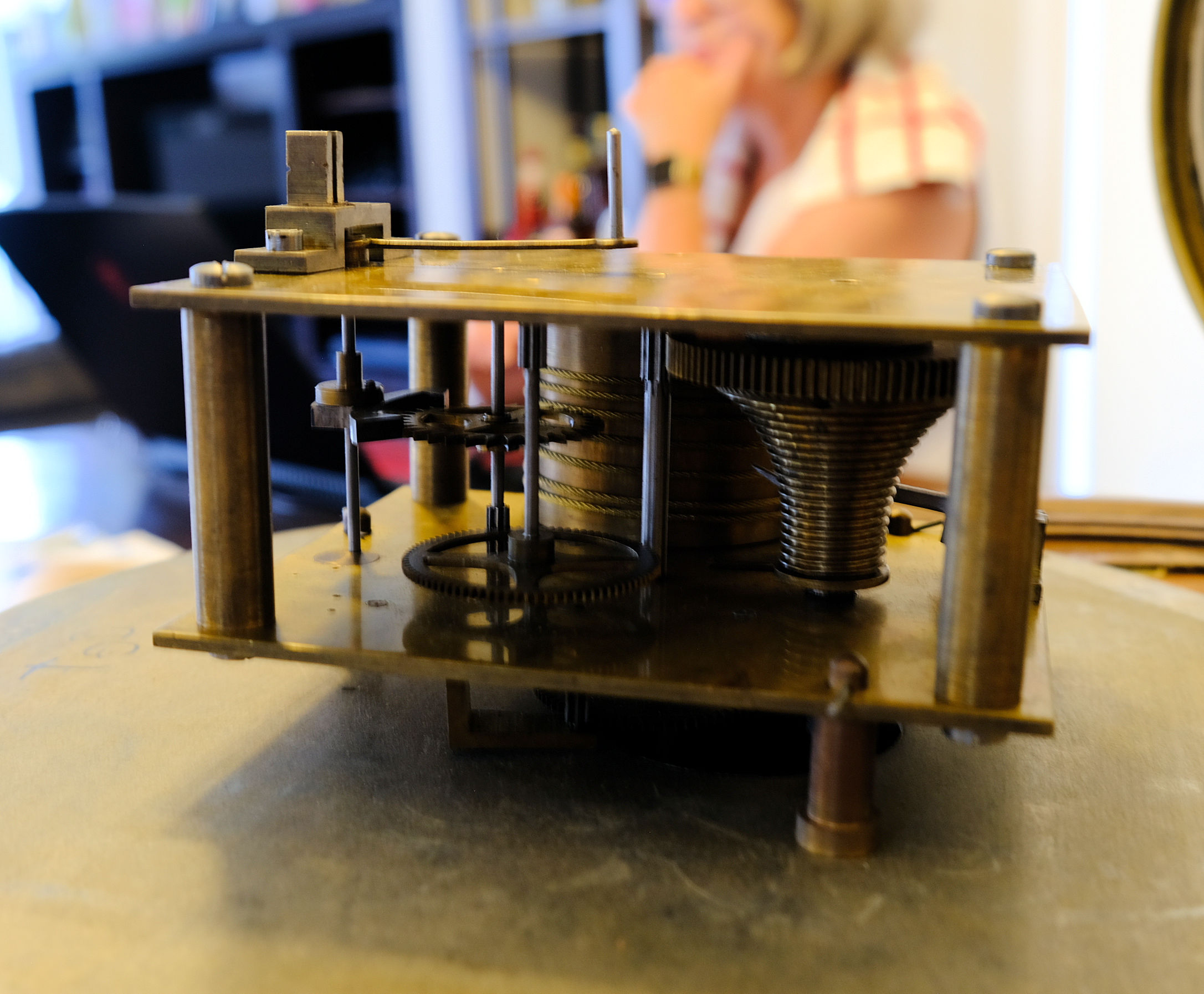 Fusee gallery clock – finally on the wall but who made it? – Antique ...