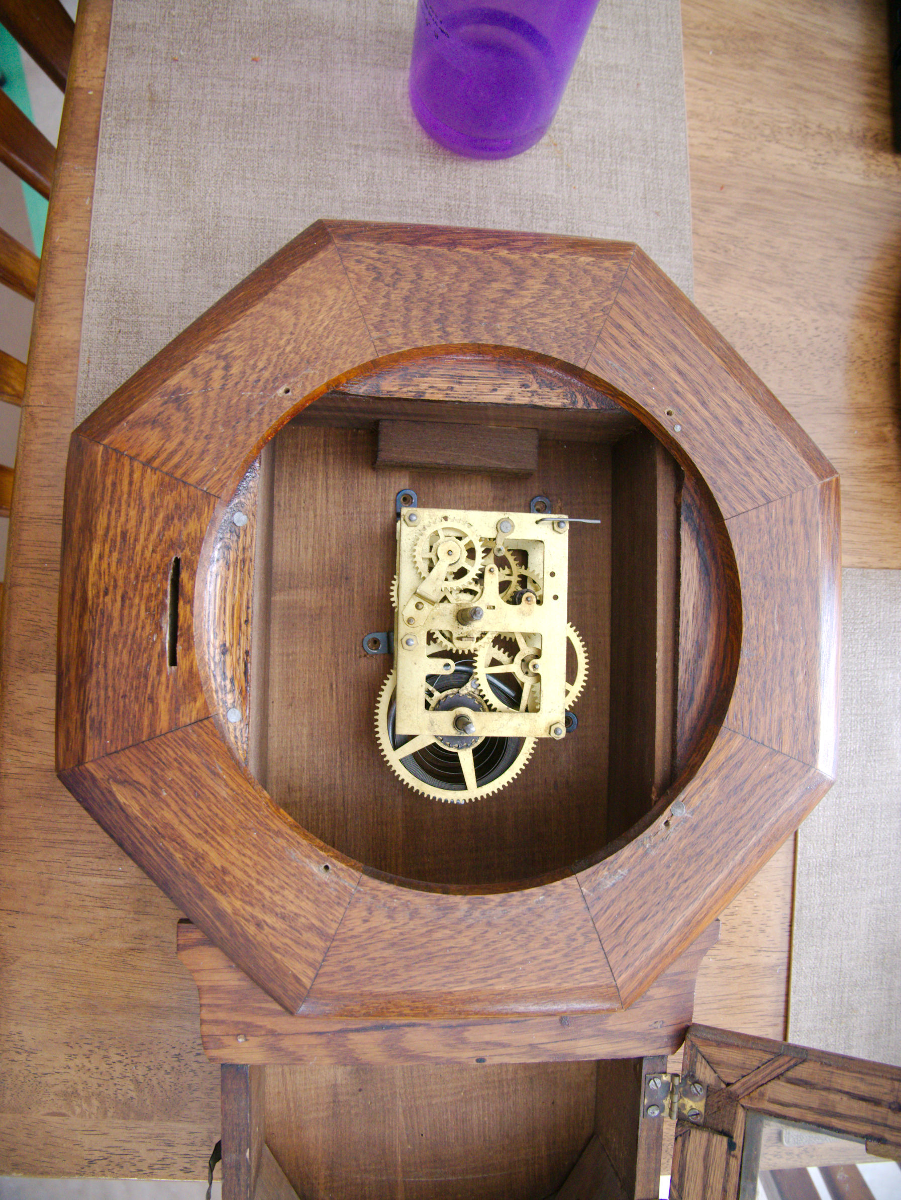 Restoring an Antique Sessions Schoolhouse Clock: Repairing Bushing Wear ...