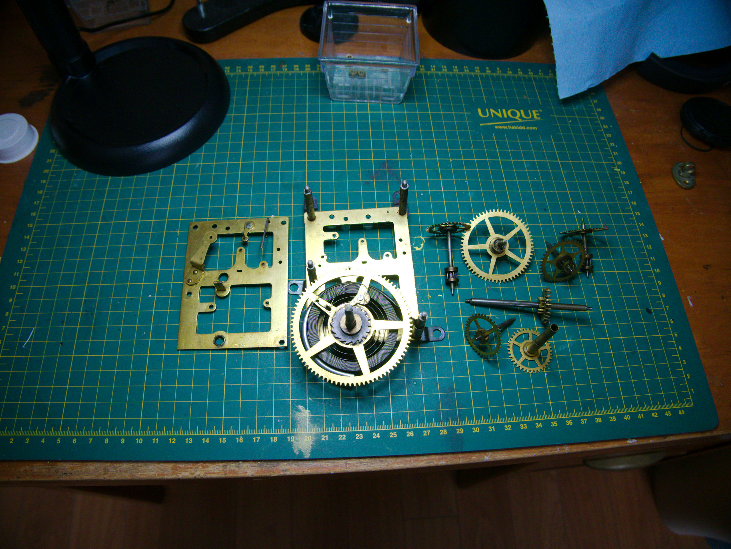 Restoring an Antique Sessions Schoolhouse Clock: Repairing Bushing Wear ...