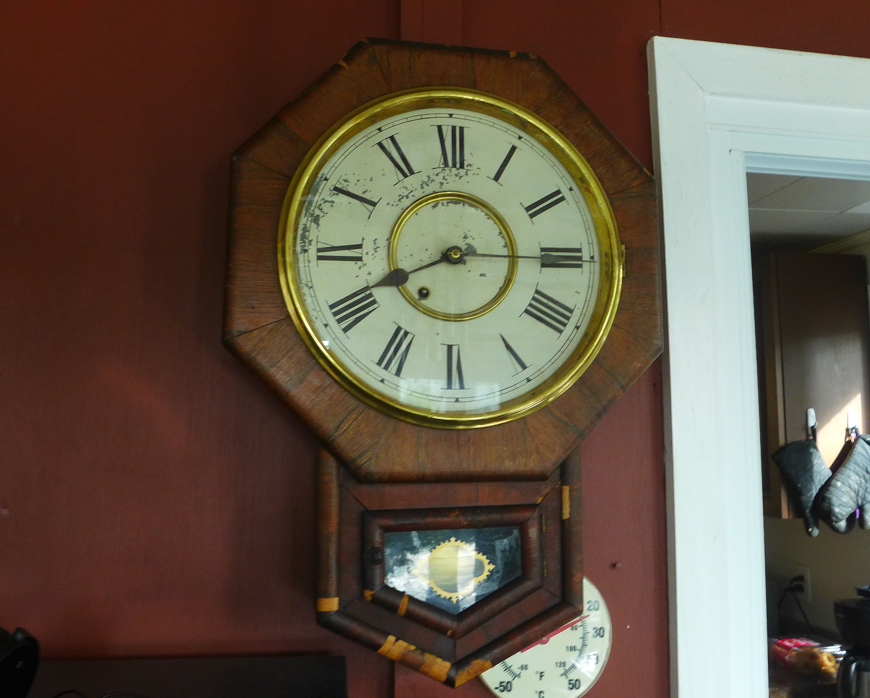 Clocks at our summer retreat – Antique and Vintage Mechanical Clocks