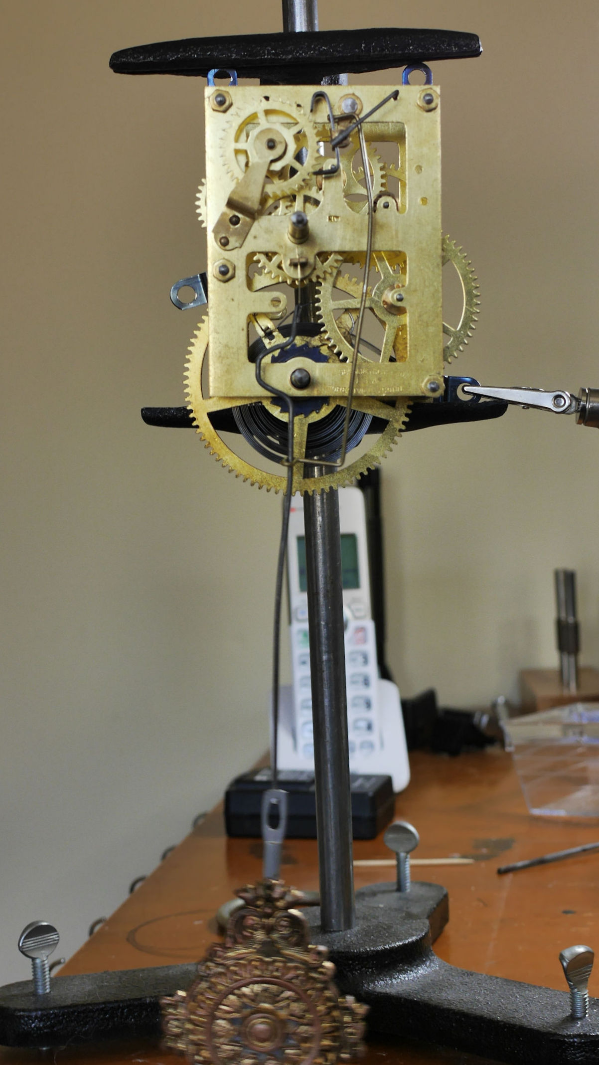 Time to service a Classic Sessions Schoolhouse Clock – cleaning ...