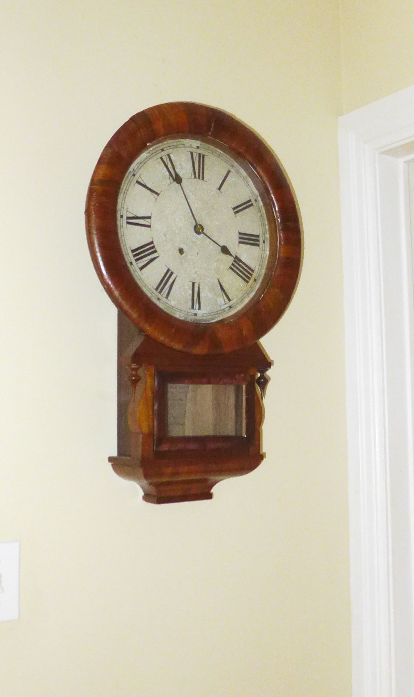 Securing Clock Glass to a wood Bezel with Plaster of Paris: An easy ...