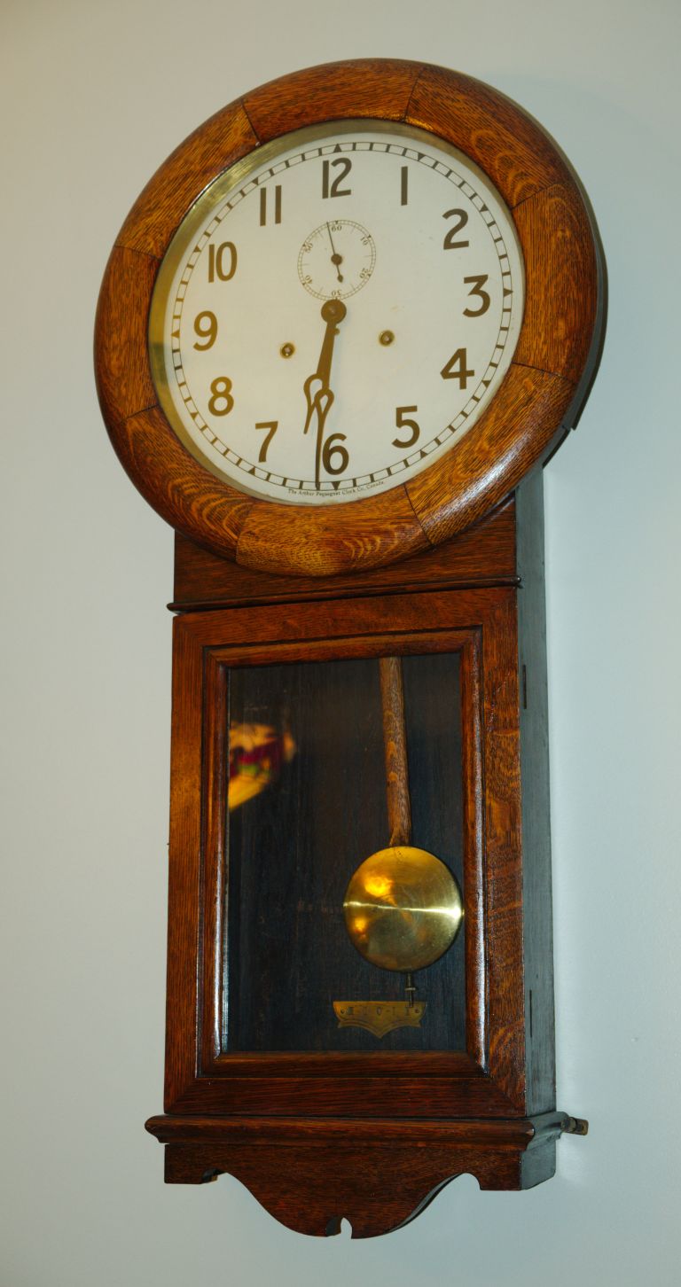 A Close Look at the Arthur Pequegnat Moncton Wall Clock – Antique and ...