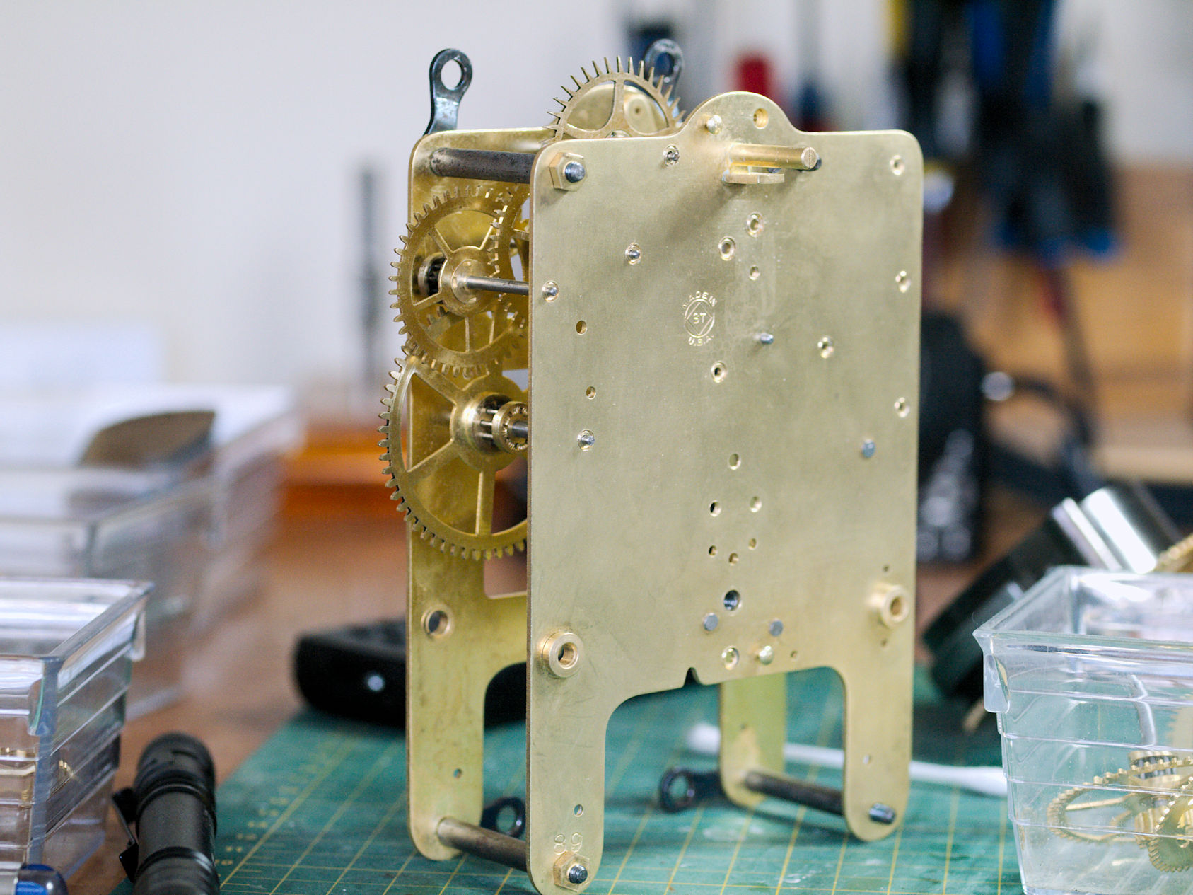 Clock Repair Efficiency with Ultrasonic Cleaning – Antique and Vintage ...