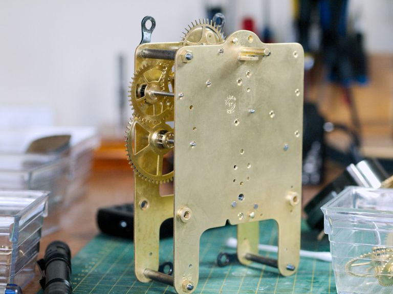 Wrapping up the servicing of a Seth Thomas type 89 movement – Antique ...