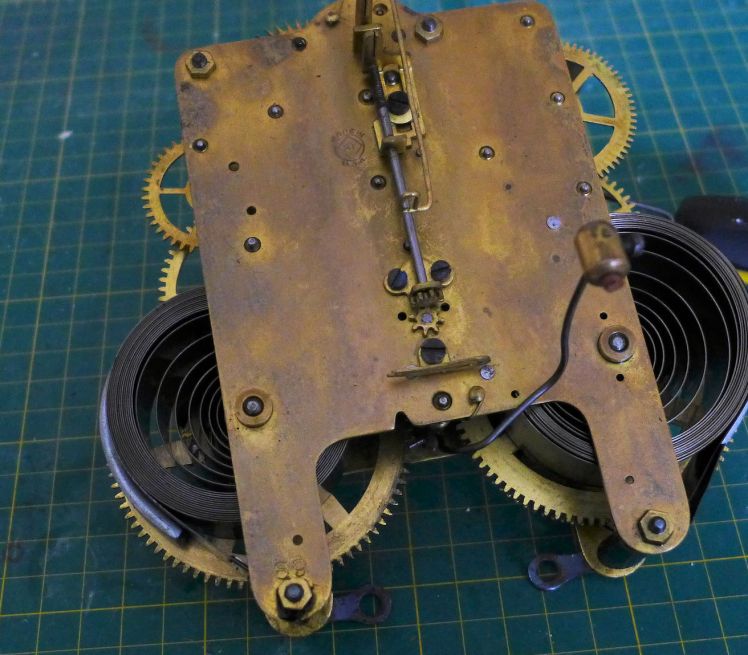 Wrapping up the servicing of a Seth Thomas type 89 movement – Antique ...