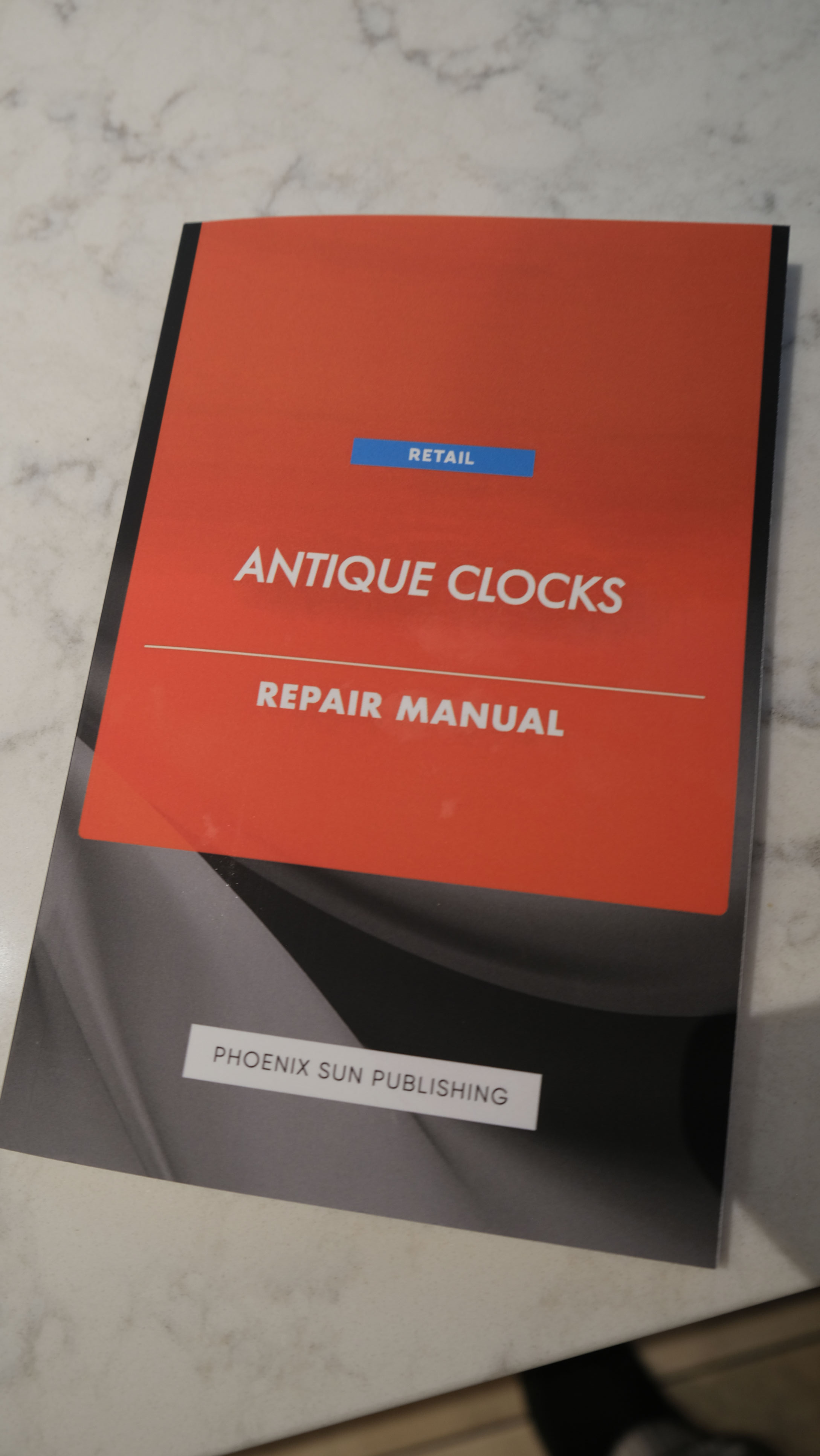 AI-generated clock repair manuals and other clock repair book ...
