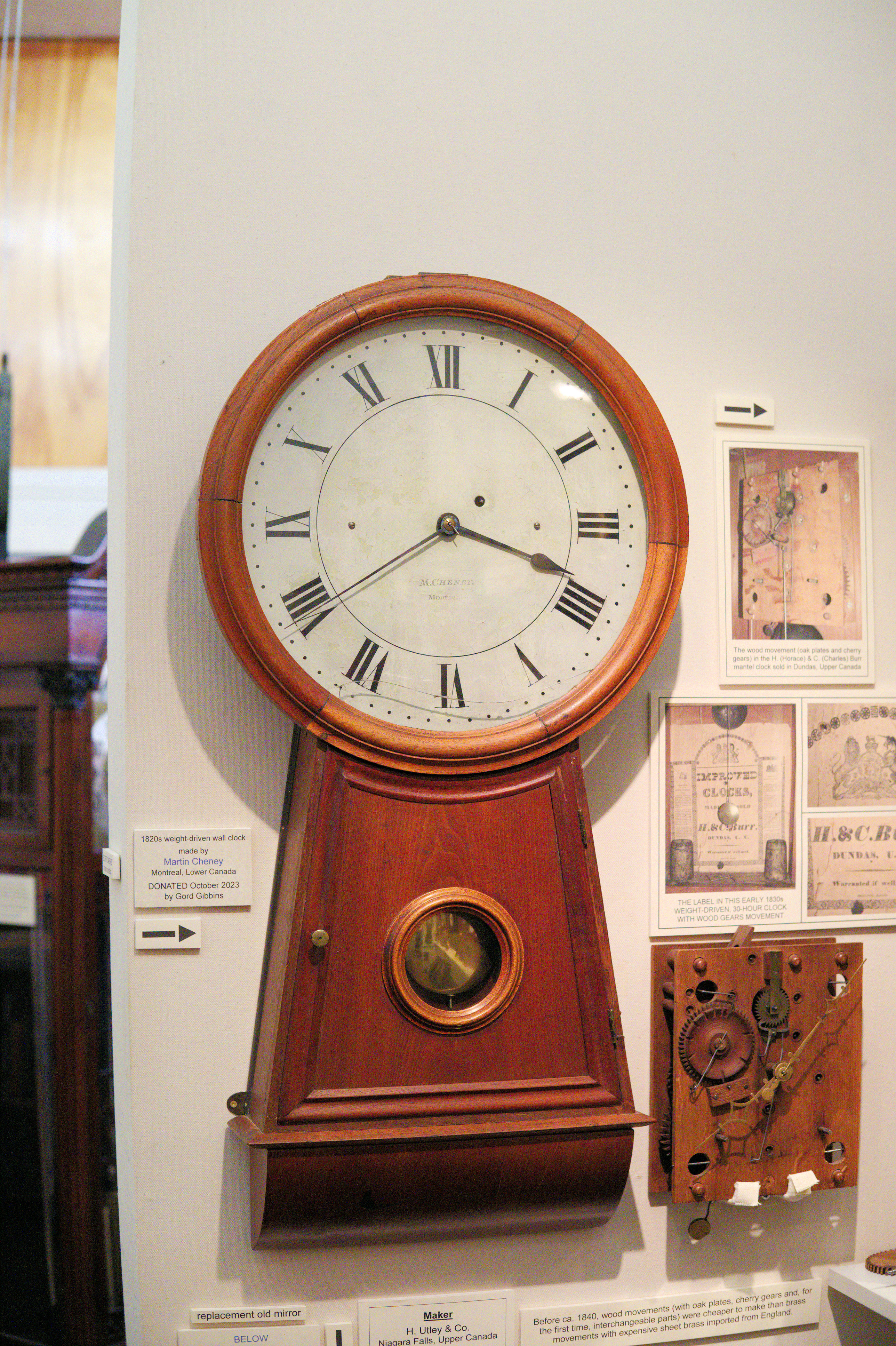 The Legacy of Martin Cheney: Clock-Making in Early Canada – Antique and ...