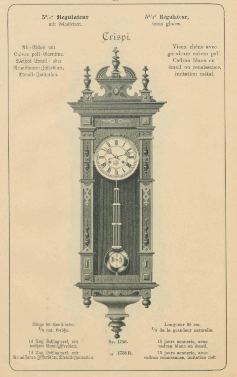Dating a Historic Junghans Crispi Wall Clock – Antique and Vintage ...