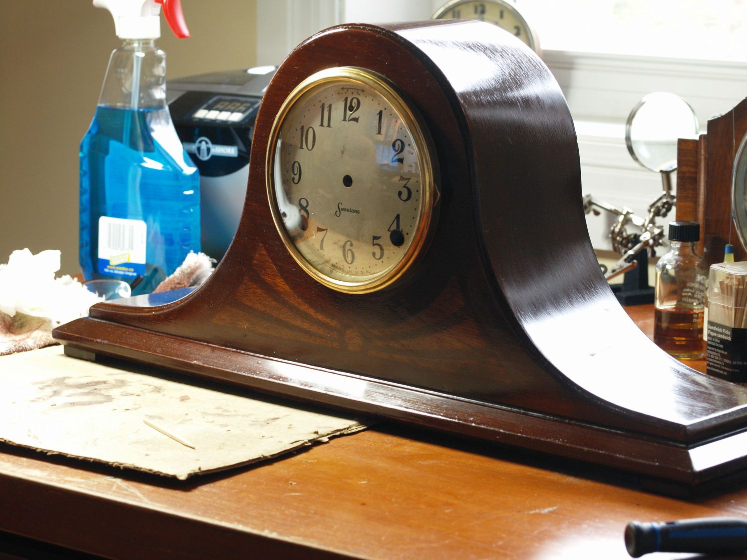 How to Safely Remove a Clock Movement from Its Case – Antique and ...